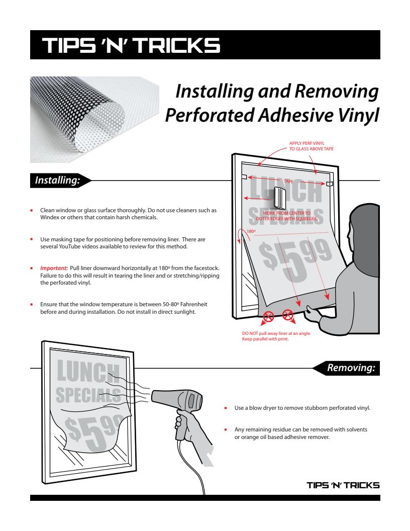Pedicure 18 Horizontal Perforated Windows | NAILSIGN.com – Nail Signs