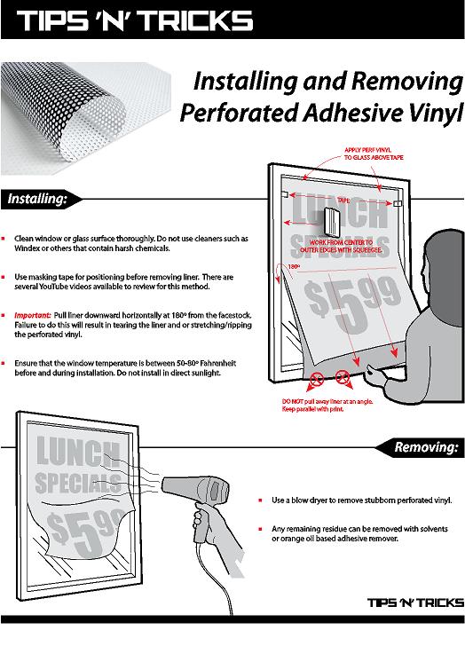 Salon 76 Vertical Perforated Windows Nails | NAILSIGN.com – Nail Signs