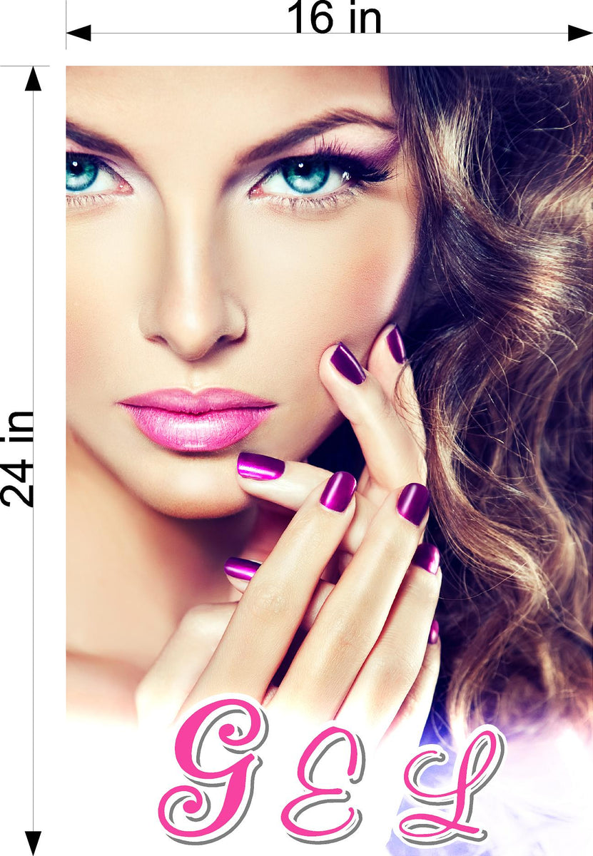Gel 05 Vertical Photo-Realistic Paper Poster Salon | NAILSIGNS.com ...