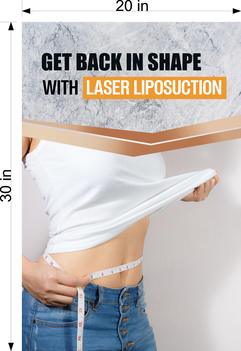 Liposuction 06 Vertical Photo-Realistic Paper Poster | NAILSIGNS.com ...