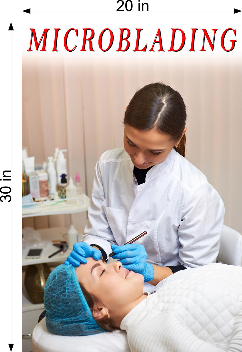 Microblading 1 Vertical Photo-Realistic Paper Poster Therapy ...