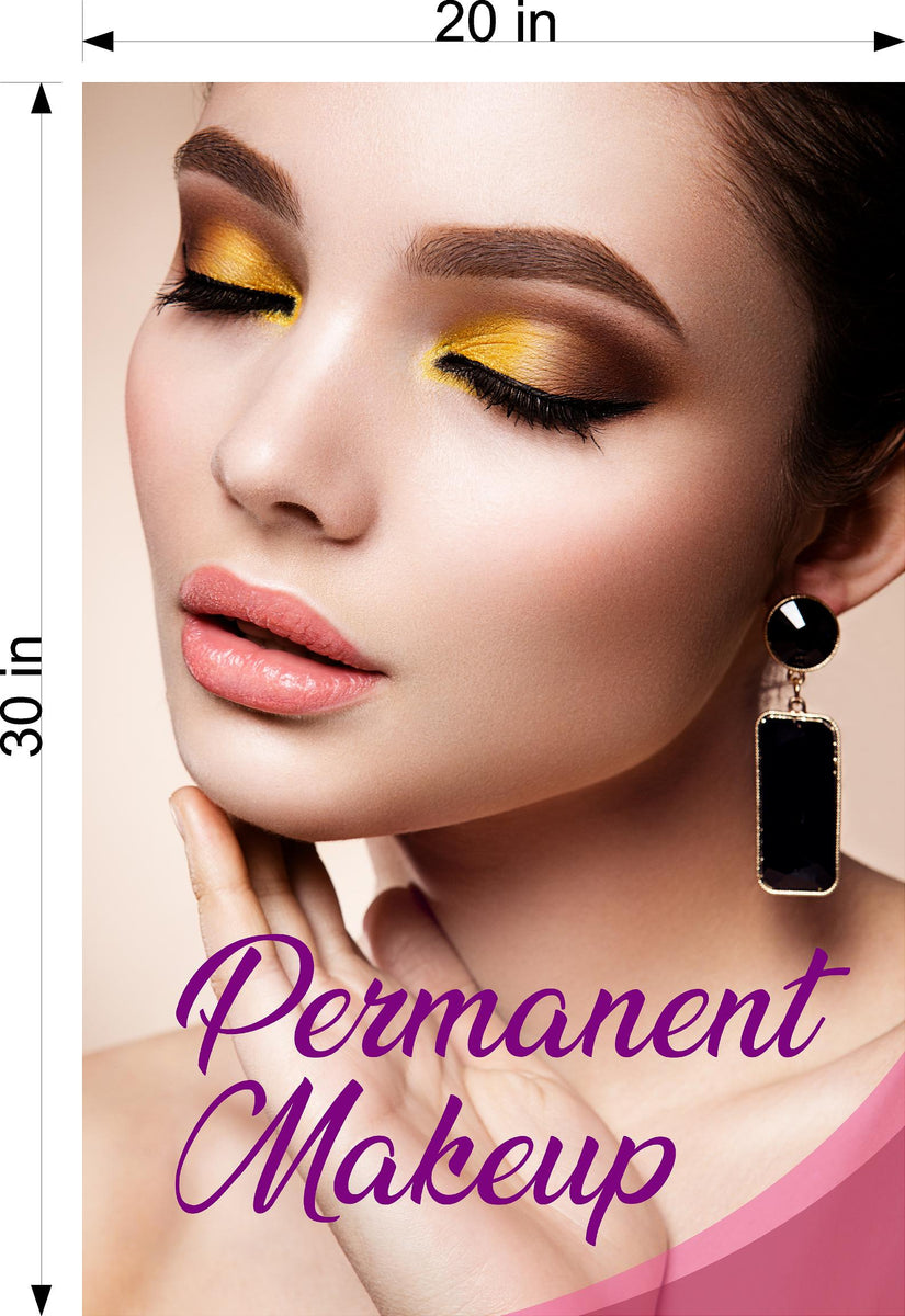 Permanent 14 Vertical Photo-Realistic Paper Poster Microblading ...